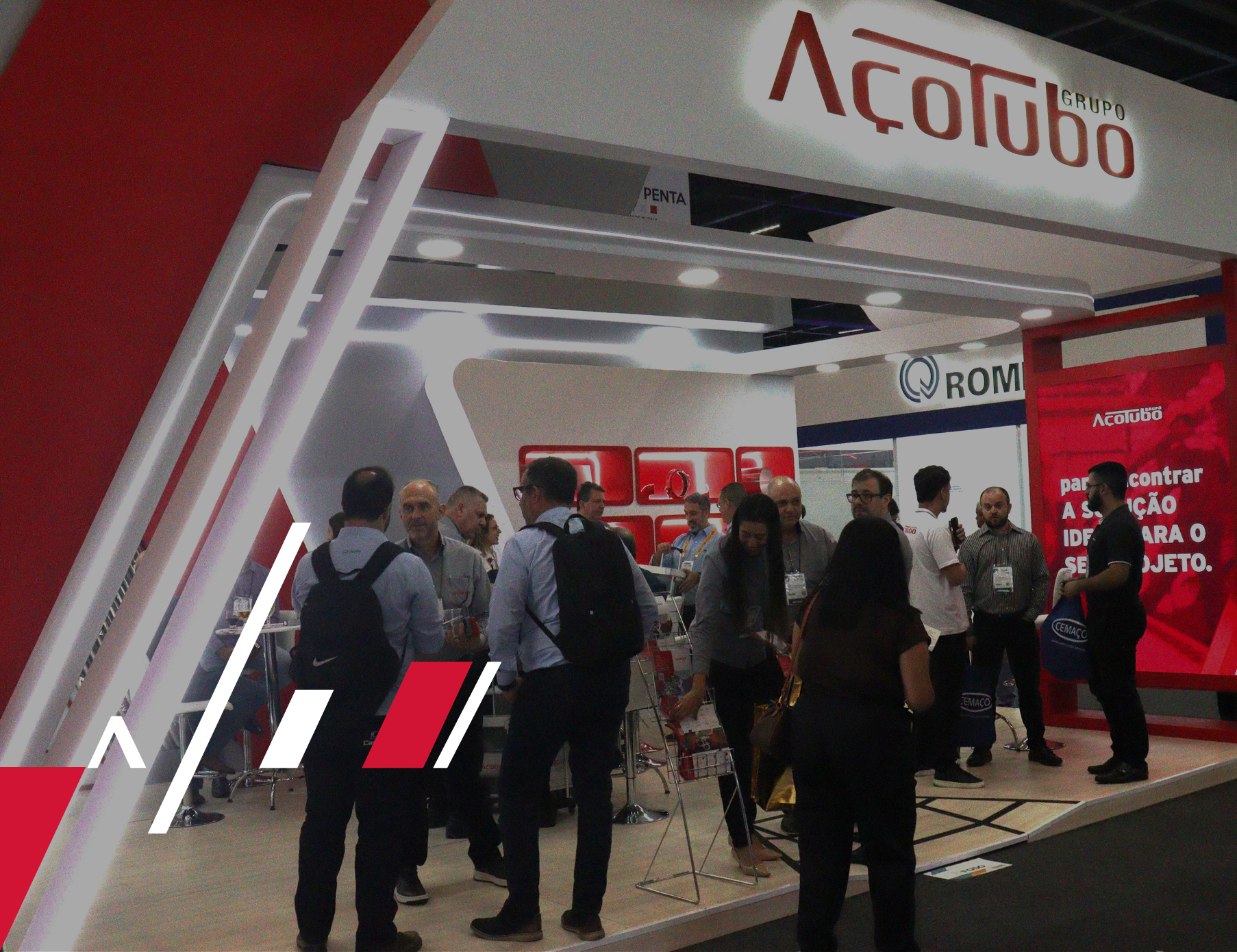 FEIMEC 2026 - Açotubo apresenta componentes em aço no evento que reuniu ...